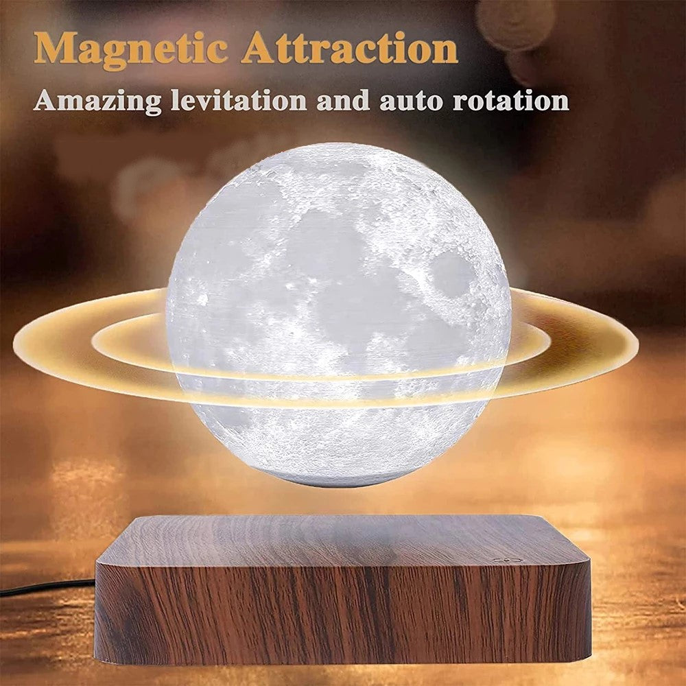 Touch Magnetic Levitation Moon Lamp 3 Colors – LiveTheHome